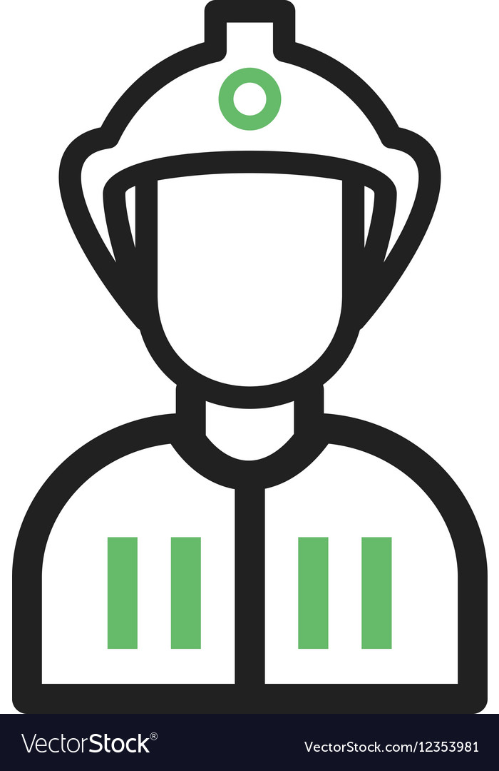 Firefighter Royalty Free Vector Image - VectorStock