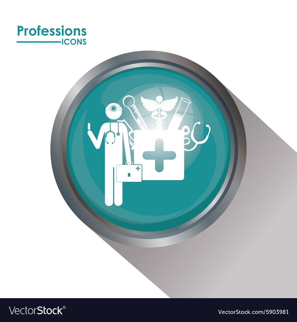 Professions design Royalty Free Vector Image - VectorStock