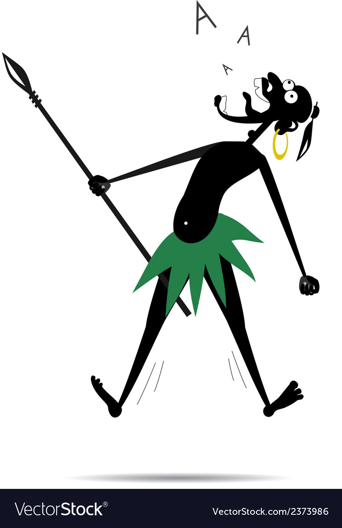 Aboriginal crying Royalty Free Vector Image - VectorStock