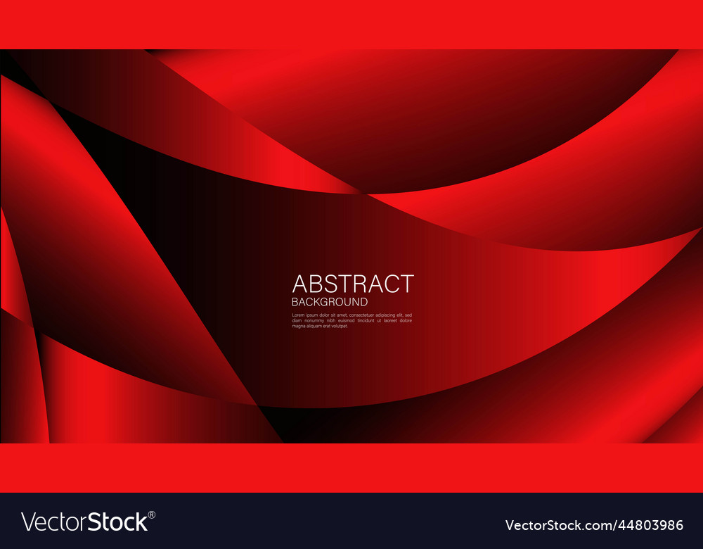 Red abstract background wave minimal texture Vector Image