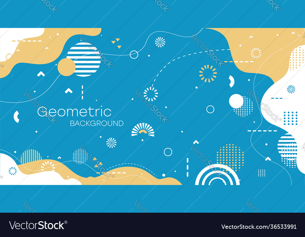 Abstract geometric background Royalty Free Vector Image
