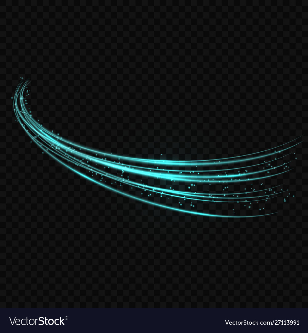 Transparent light effect Royalty Free Vector Image