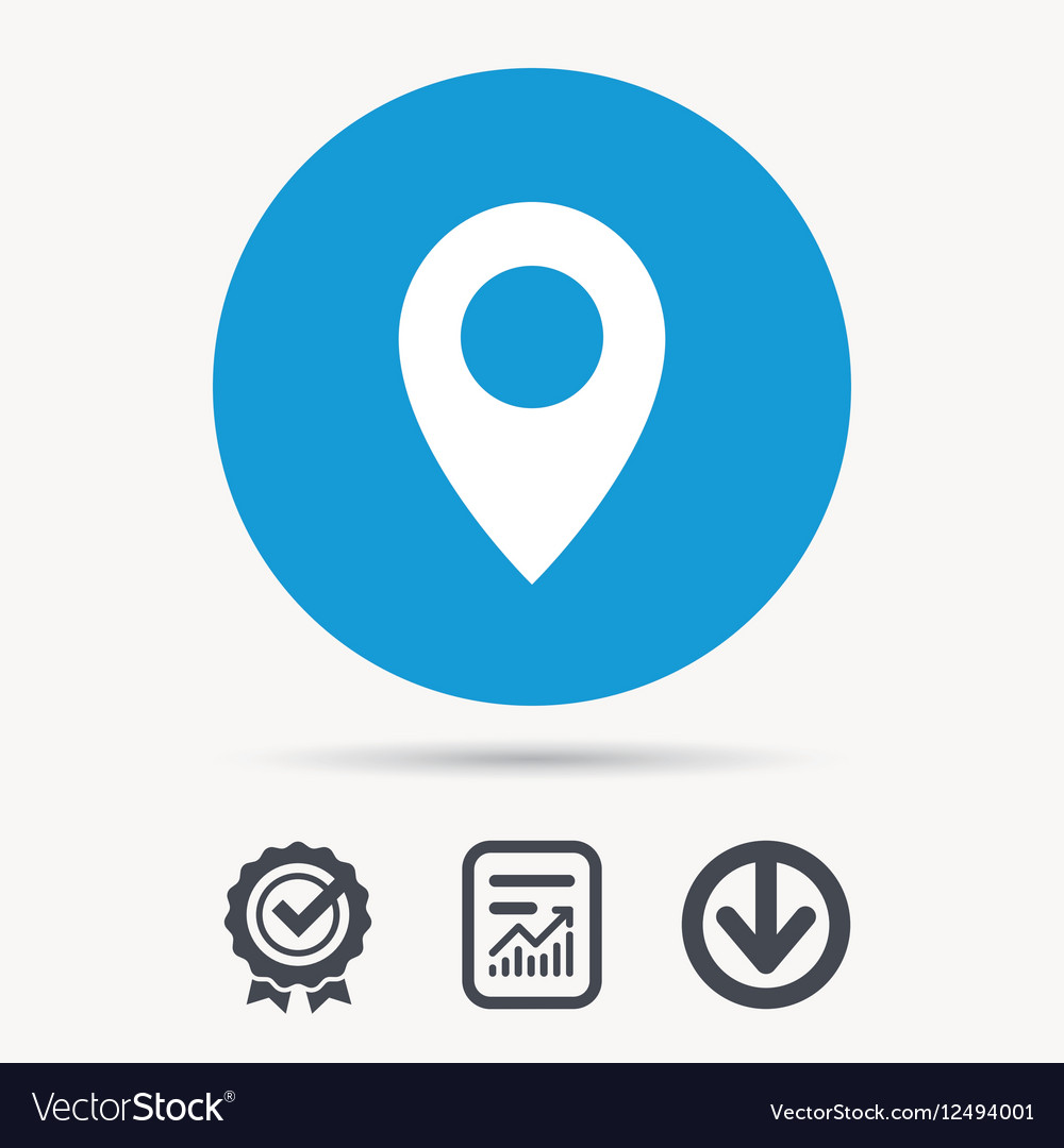 Location icon map pointer sign Royalty Free Vector Image Location icon map pointer sign Royalty Free Vector Image
