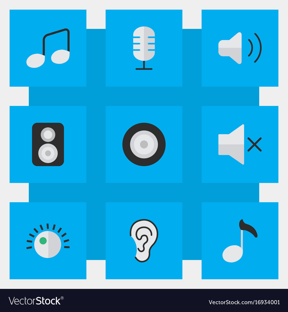 Set of simple icons element Royalty Free Vector Image