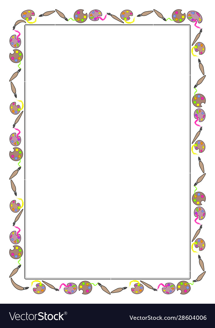 Back To School Page Borders