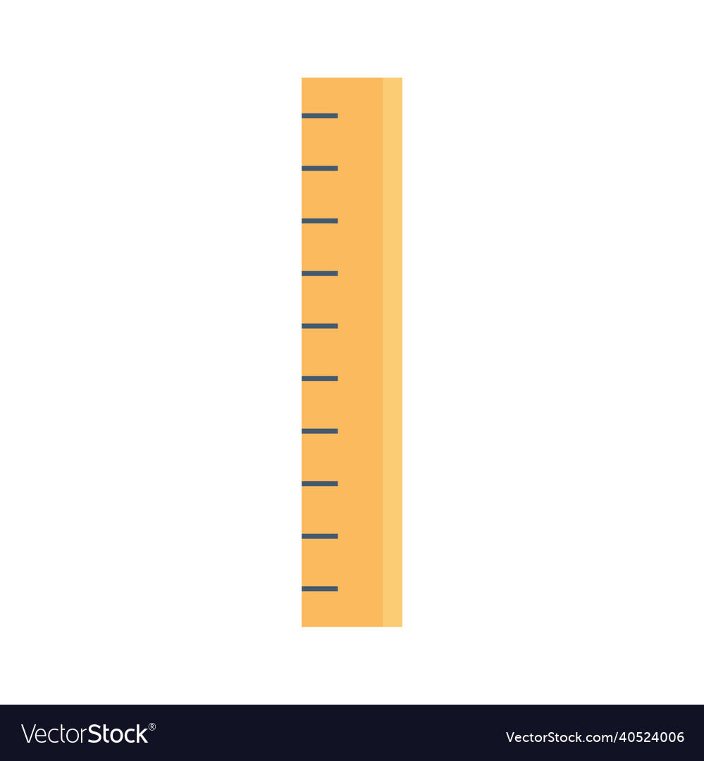 Ruler tool icon Royalty Free Vector Image - VectorStock