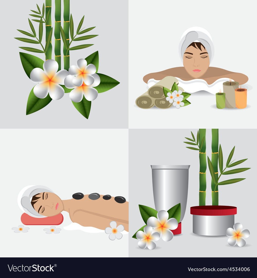 Spa design Royalty Free Vector Image - VectorStock
