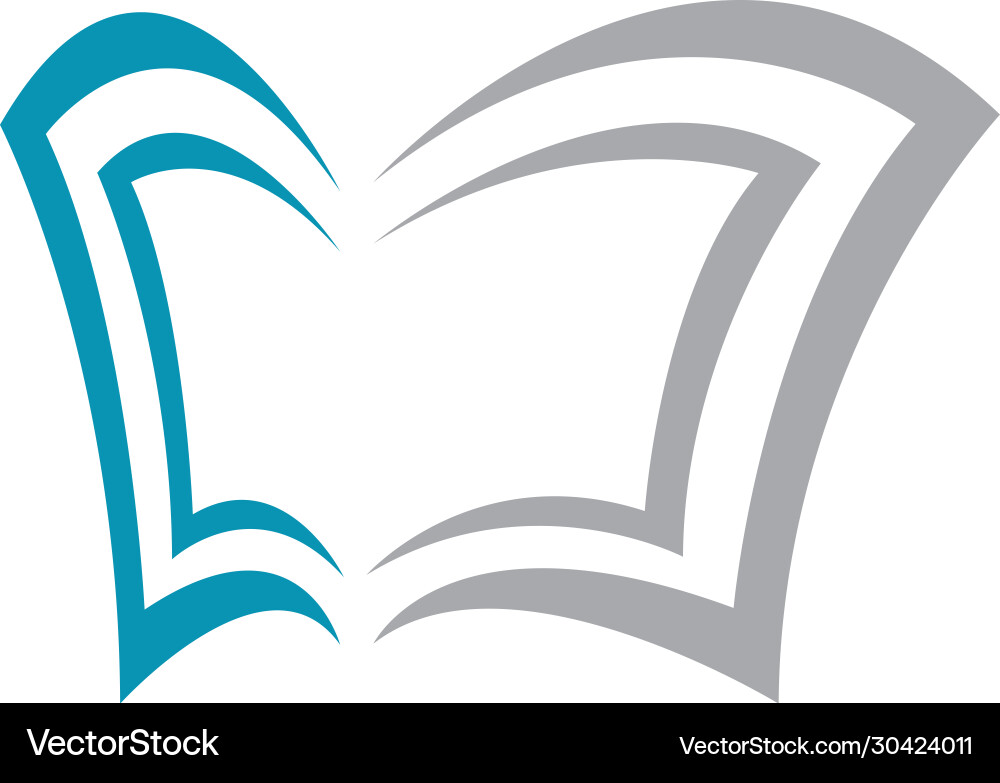 Book symbol icon design Royalty Free Vector Image