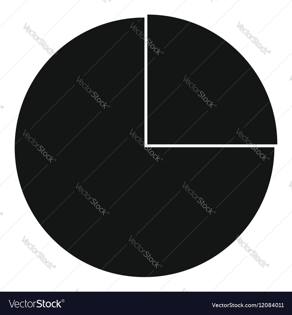Graphs chart statistic icon simple style Vector Image Graphs chart statistic icon simple style Vector Image