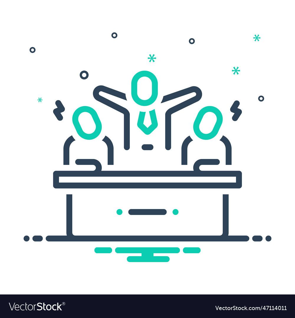 Intervention Royalty Free Vector Image - VectorStock