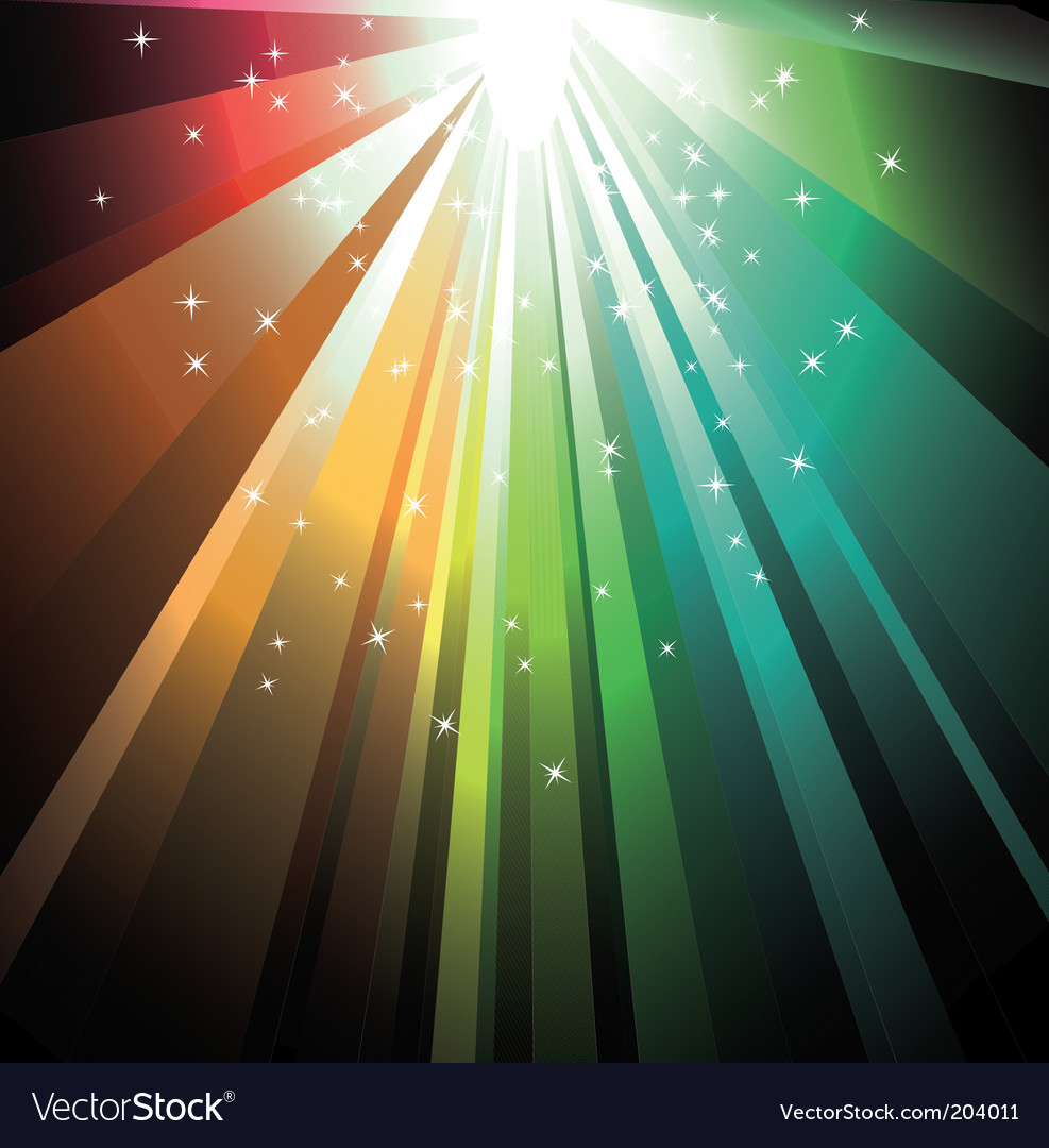 Magic lights Royalty Free Vector Image - VectorStock
