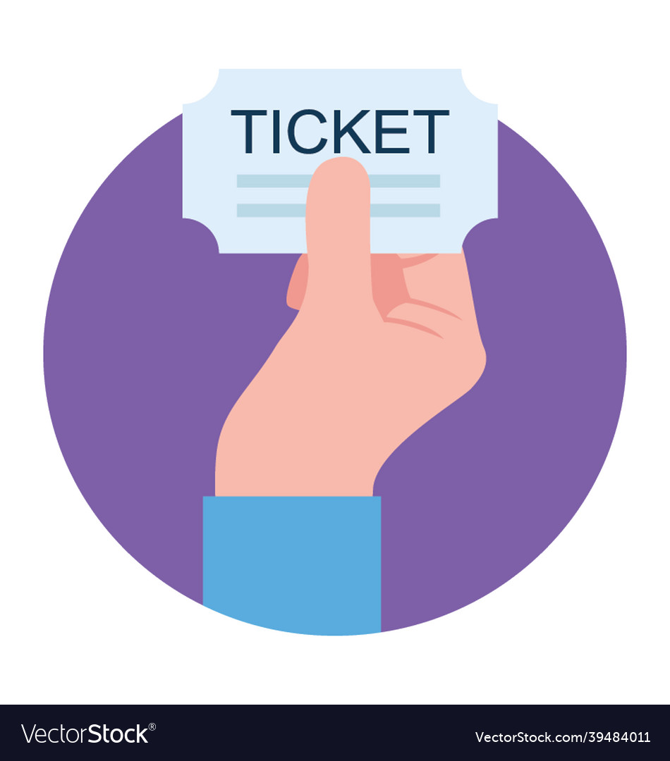 Ticket Royalty Free Vector Image - VectorStock