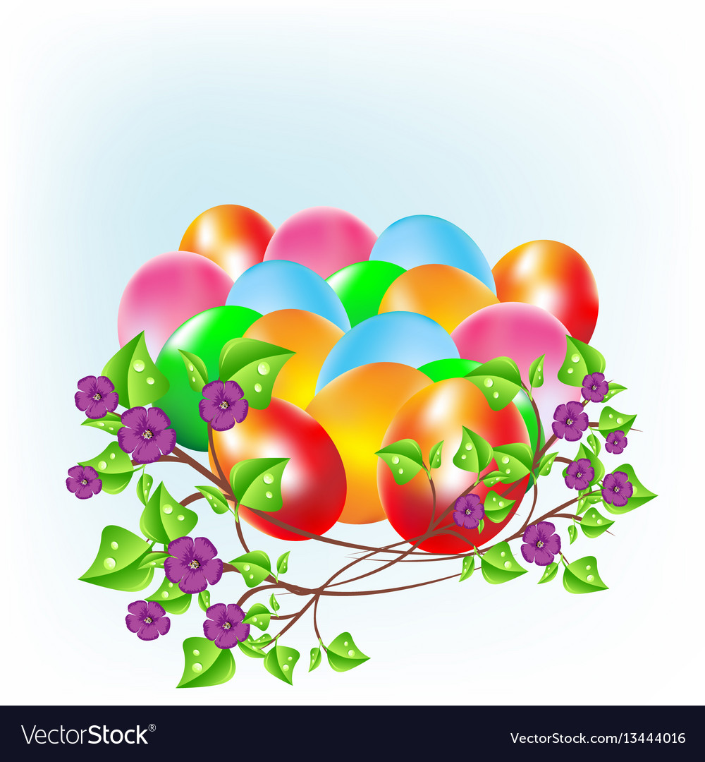 Easter egg Royalty Free Vector Image - VectorStock