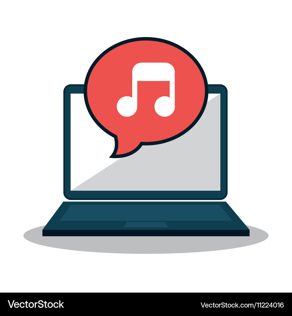 Social media concept flat icons Royalty Free Vector Image