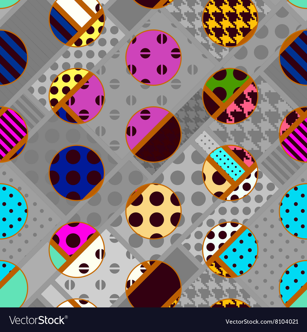 Abstract polka dots background Royalty Free Vector Image