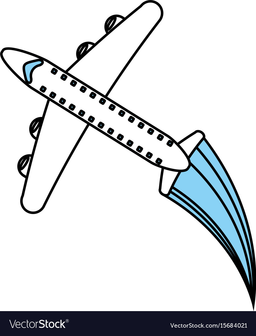 Airplane Royalty Free Vector Image - VectorStock