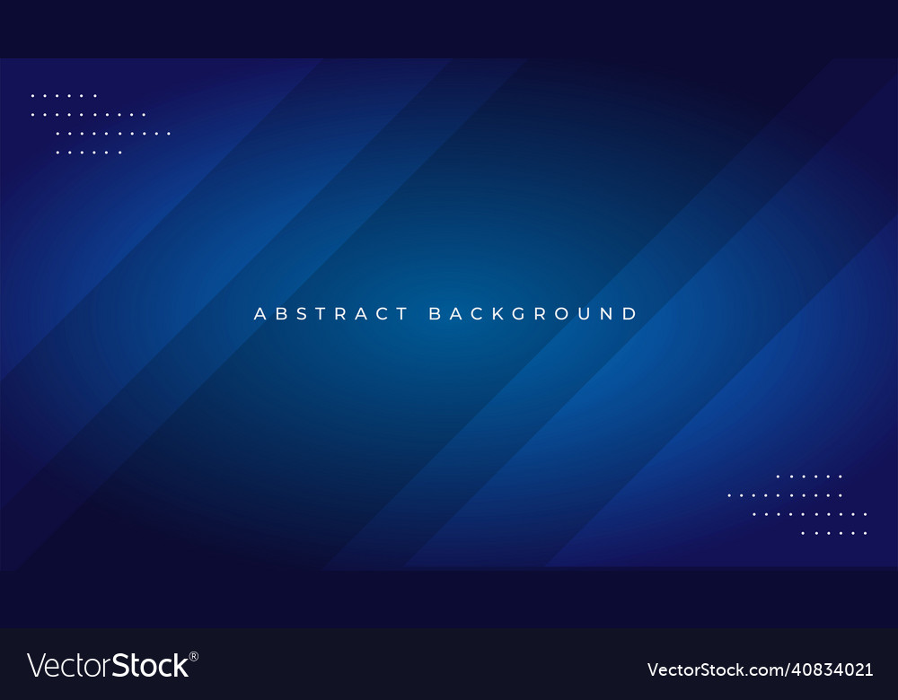 Gradient blue background with diagonal lines Vector Image