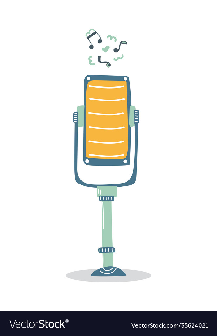 Mic Royalty Free Vector Image - VectorStock