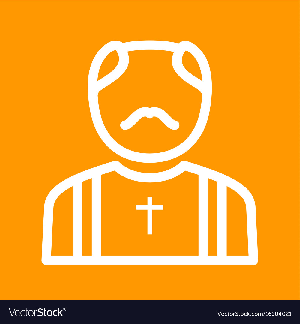 Priest Royalty Free Vector Image - VectorStock