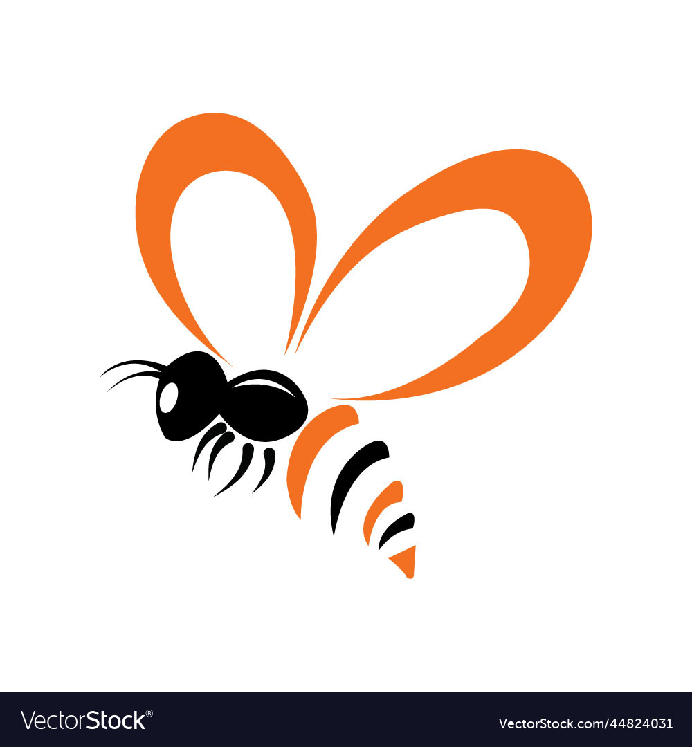 Bee Royalty Free Vector Image - VectorStock