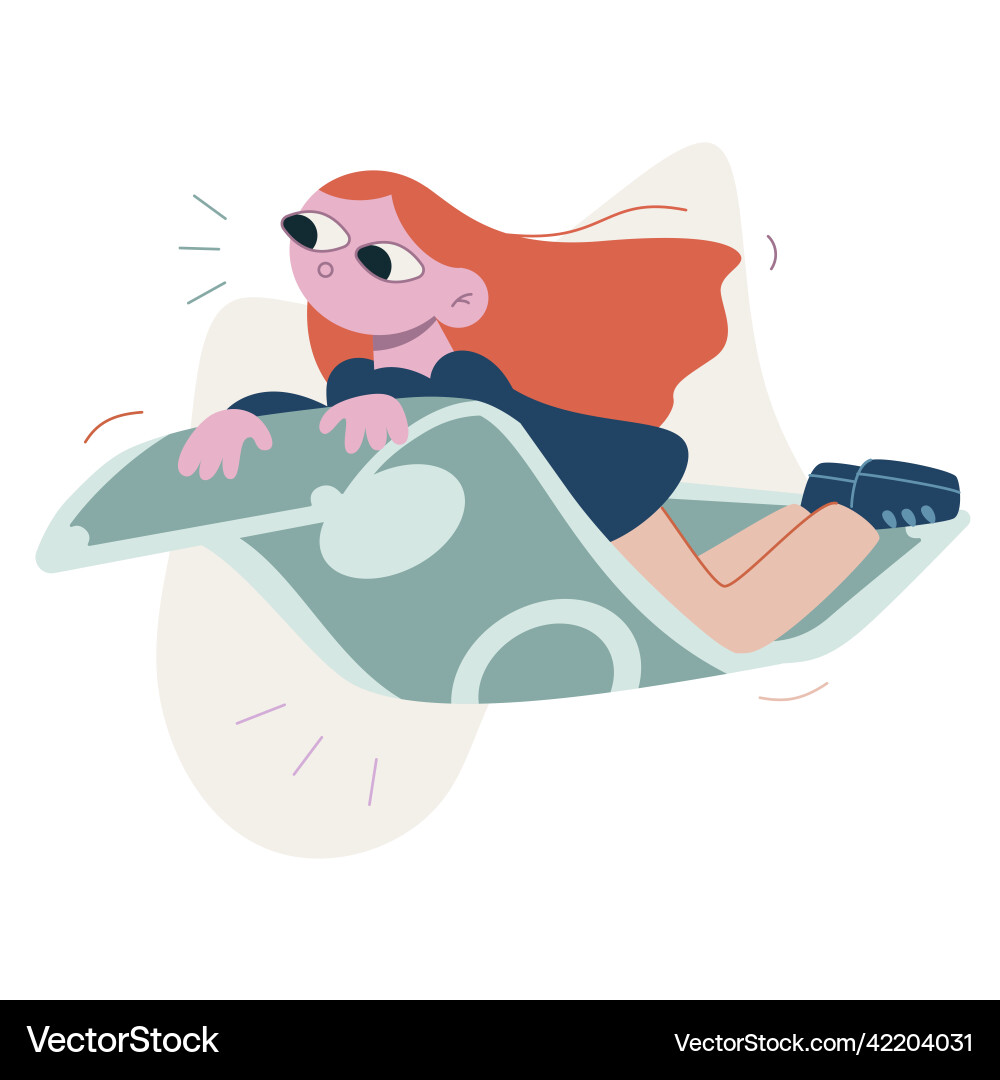 Flat cartoon finance budget Royalty Free Vector Image