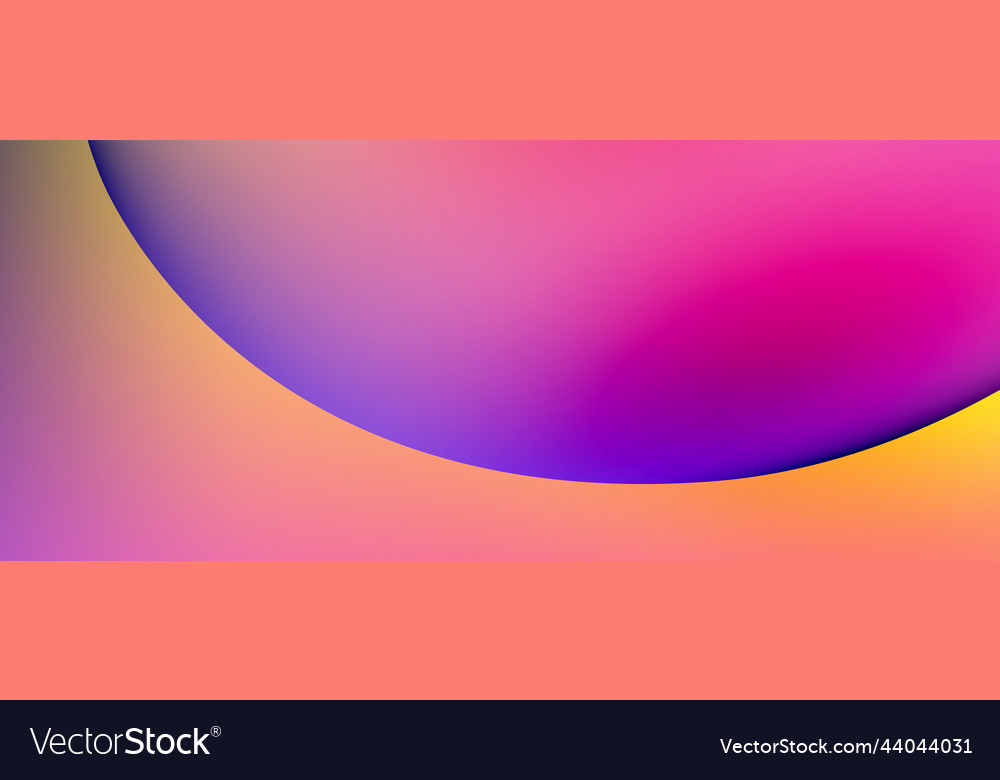 Simple gradient abstract background for wallpaper Vector Image