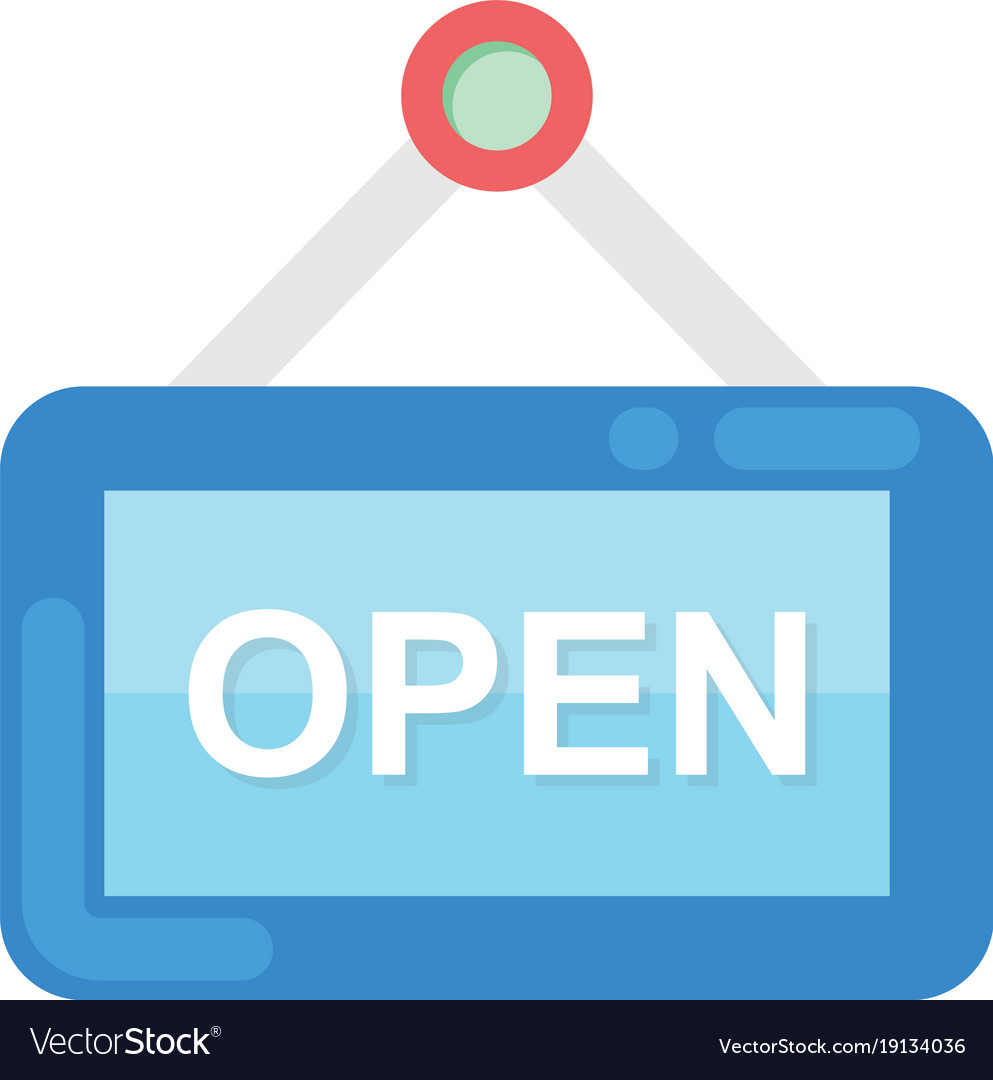 Open label Royalty Free Vector Image - VectorStock