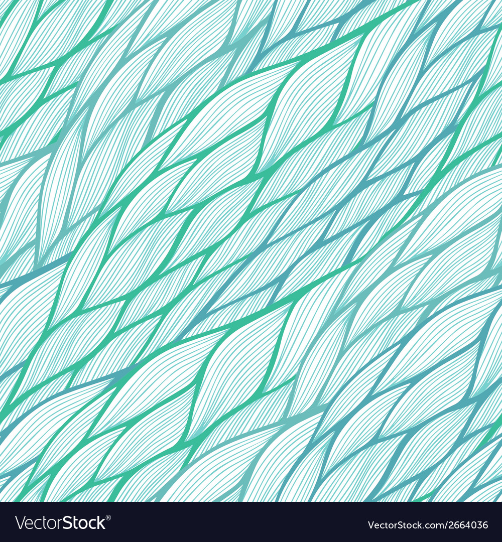 Seamless pattern with abstract waves texture Vector Image