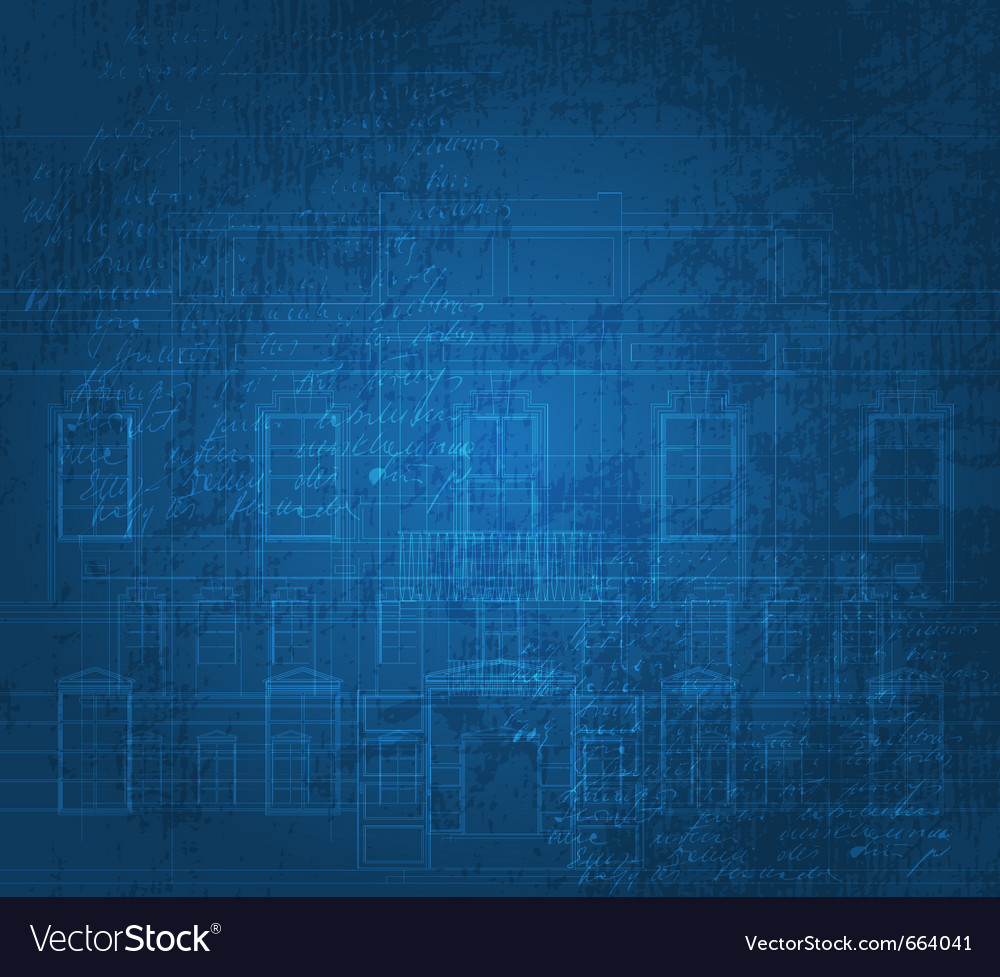 Blueprint Royalty Free Vector Image - VectorStock