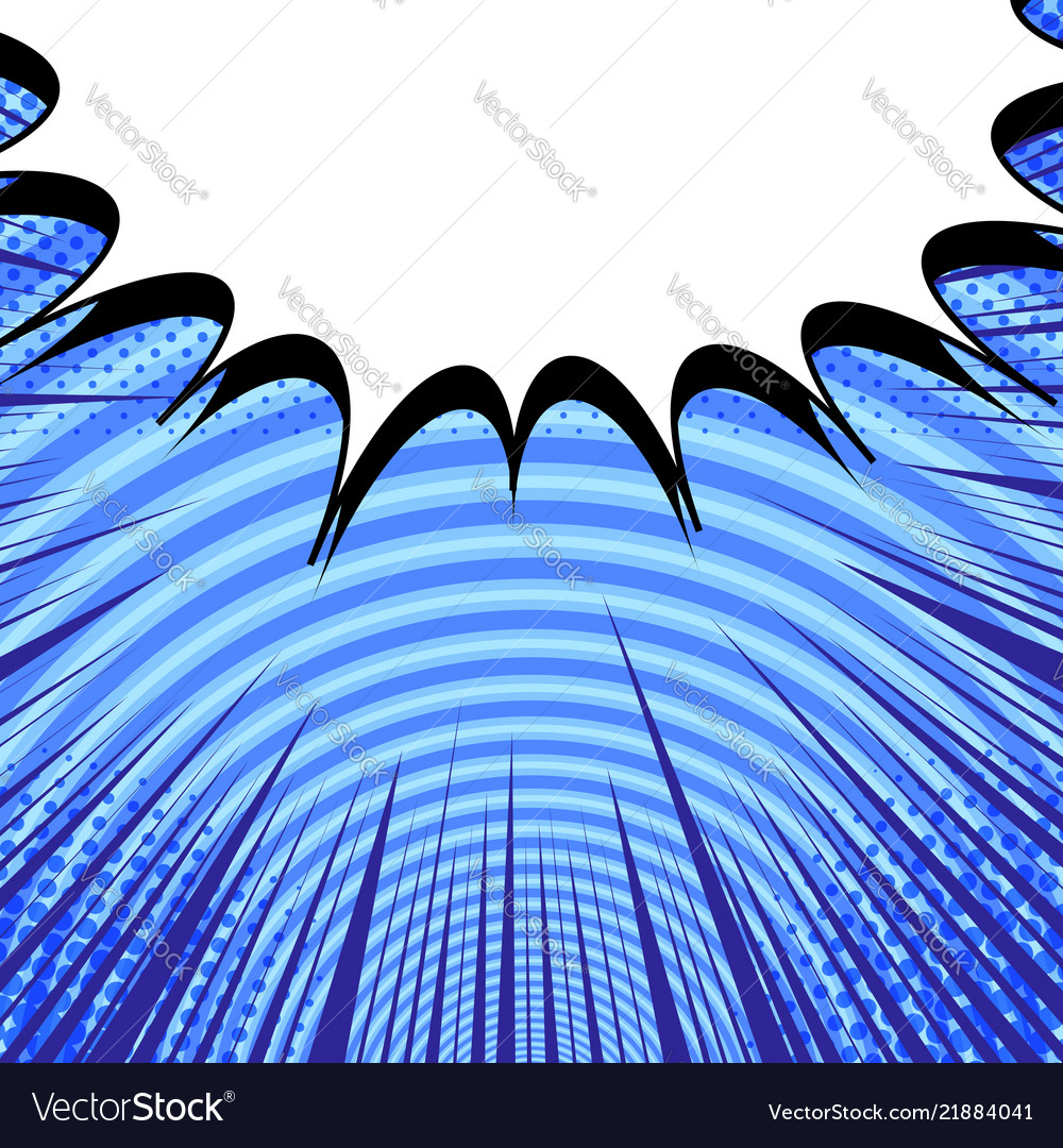 Comic page dynamic template Royalty Free Vector Image