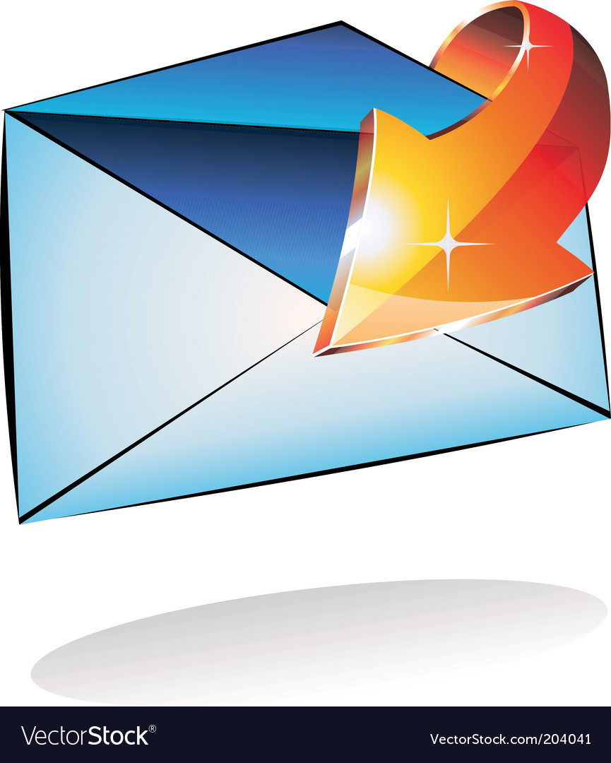 Email received Royalty Free Vector Image - VectorStock
