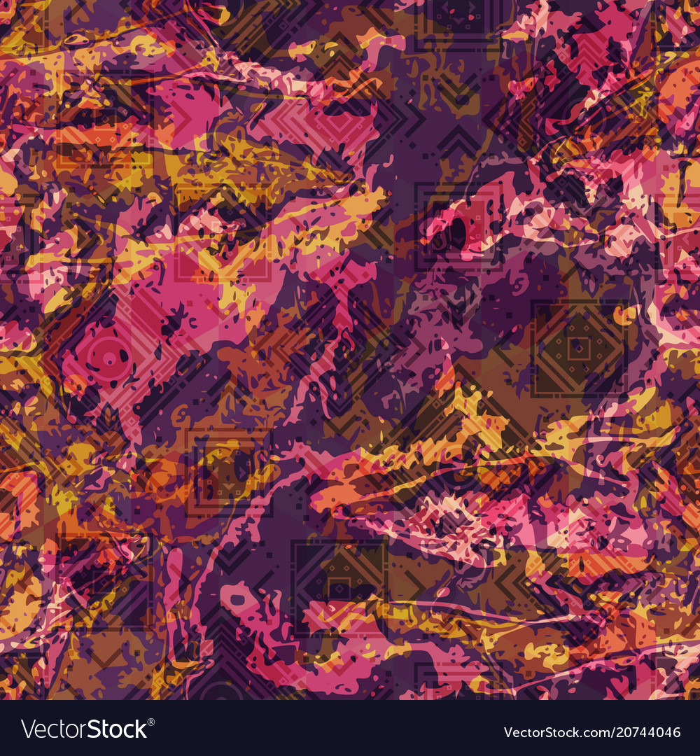 Retro grunge seamless pattern Royalty Free Vector Image