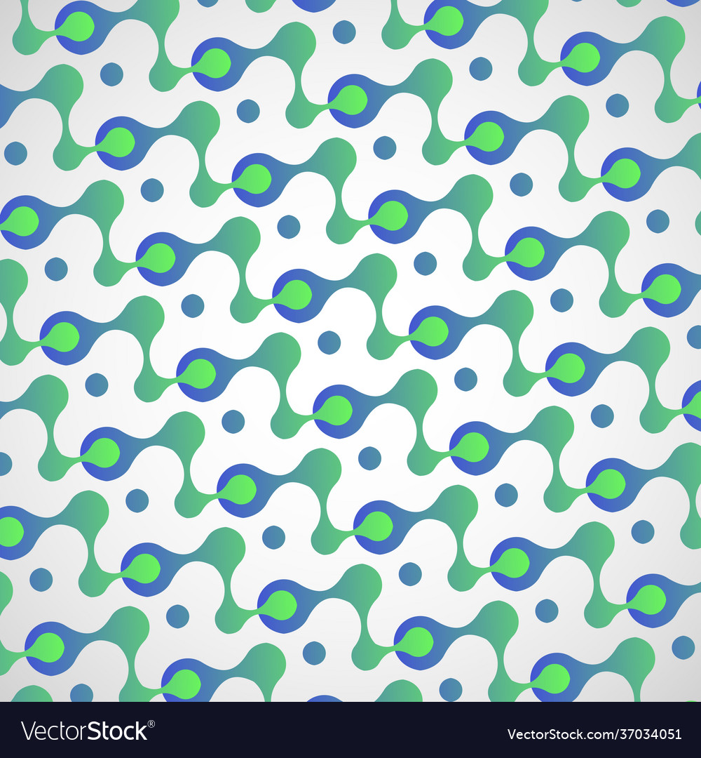 Abstract Molecules Design And Medical Connect Vector Image