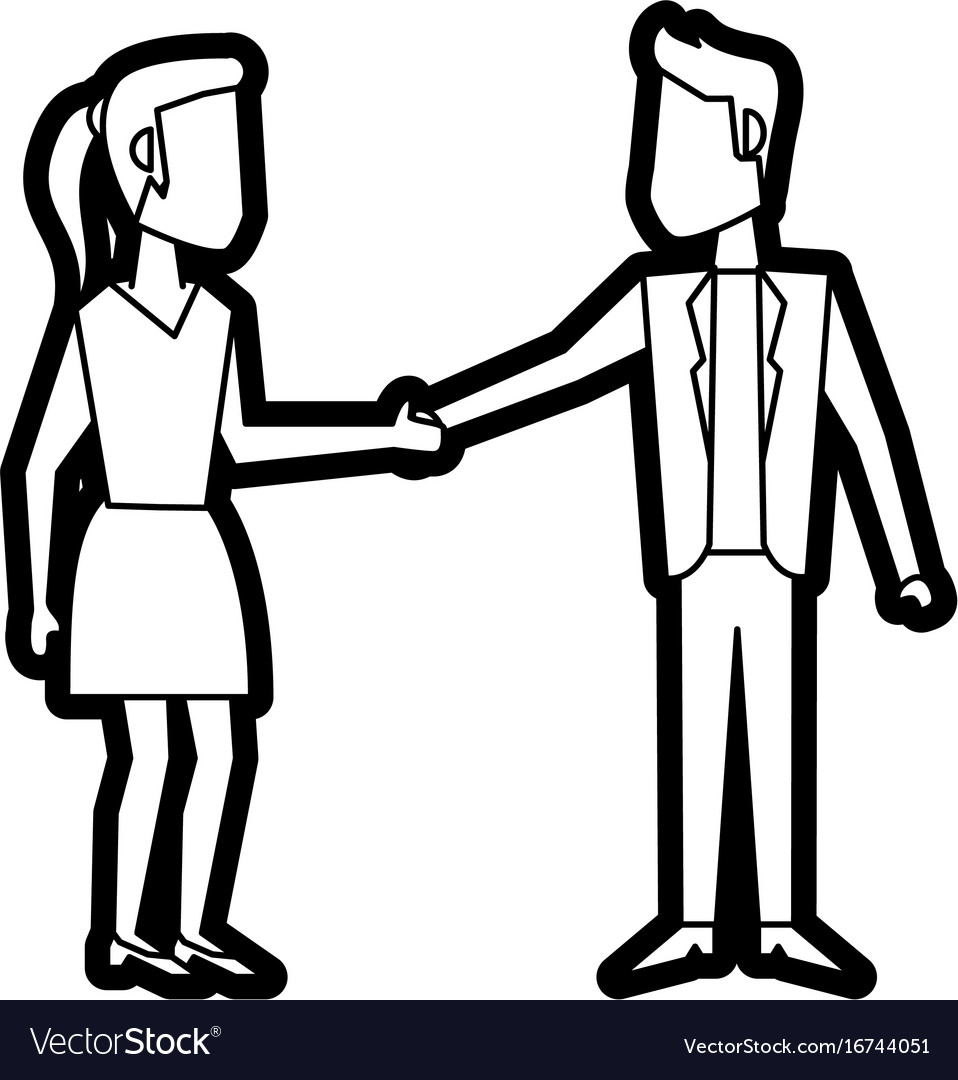 Businesspeople Royalty Free Vector Image - VectorStock