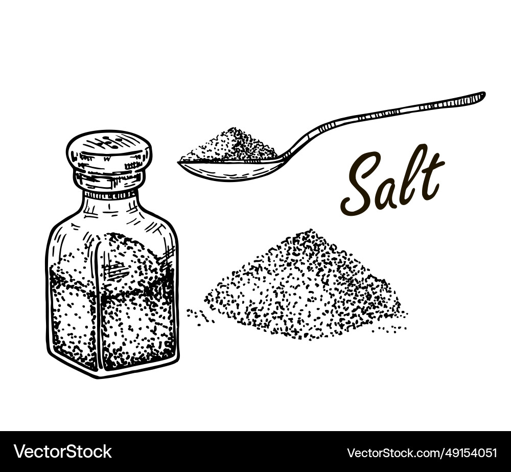 Salt of a hill Royalty Free Vector Image - VectorStock