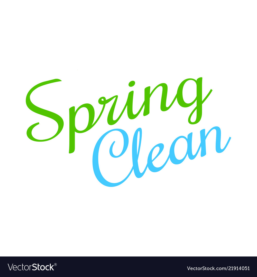 Spring clean background Royalty Free Vector Image