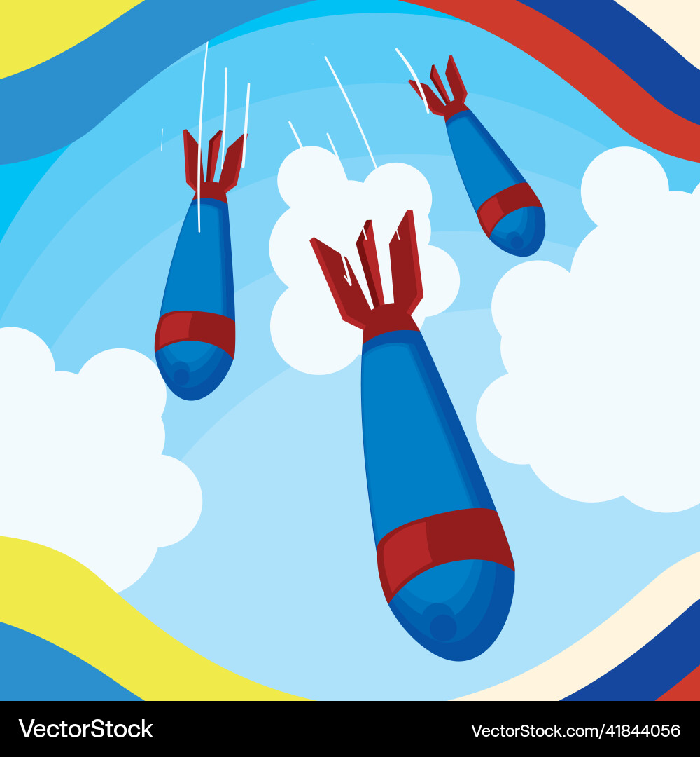 Russia ukraine conflict design Royalty Free Vector Image