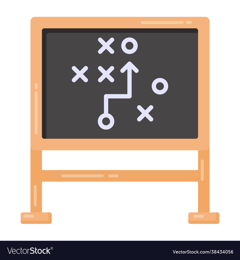 Tactical plan Royalty Free Vector Image - VectorStock