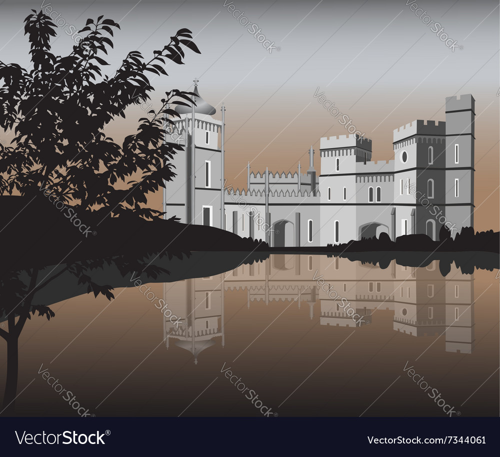 Palace Royalty Free Vector Image - VectorStock