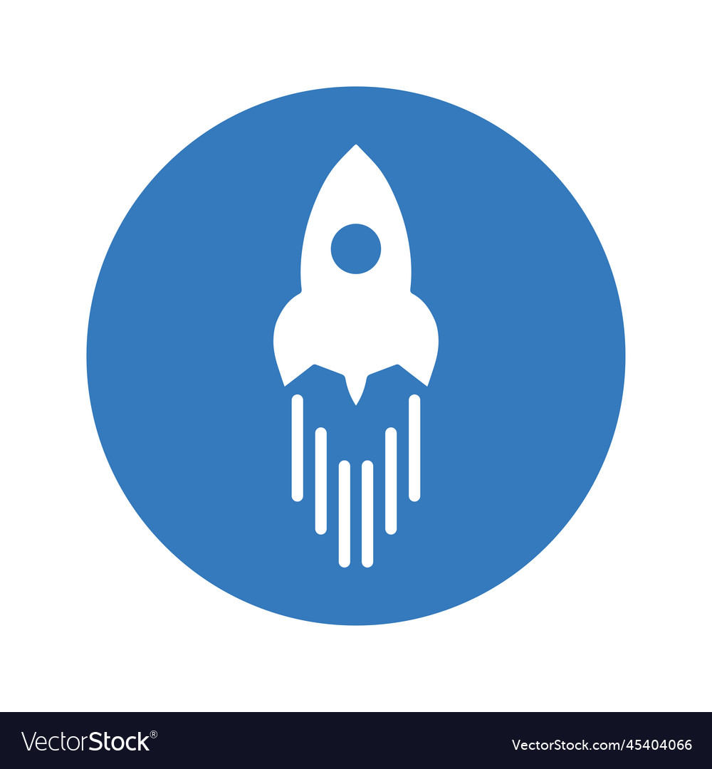 Fast launch icon Royalty Free Vector Image - VectorStock