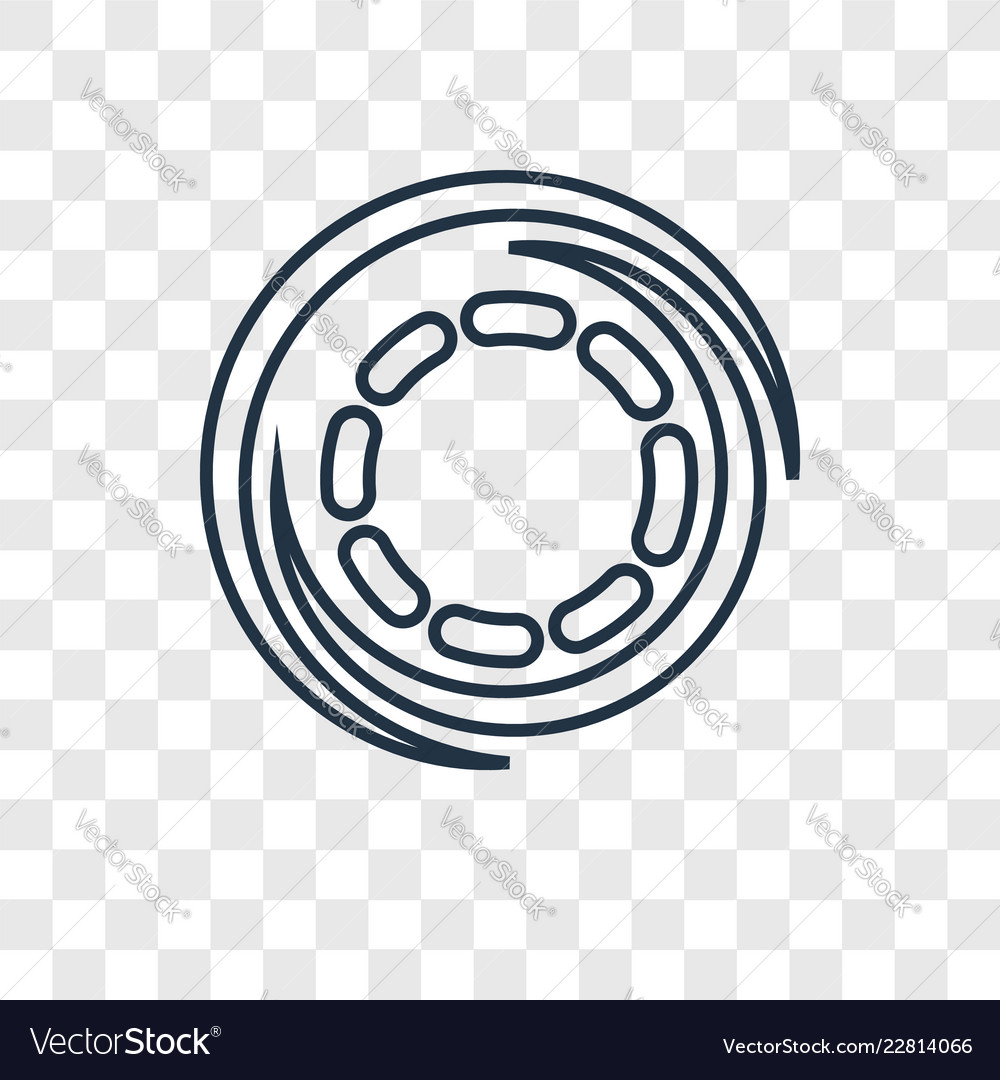 Loading concept linear icon isolated Royalty Free Vector