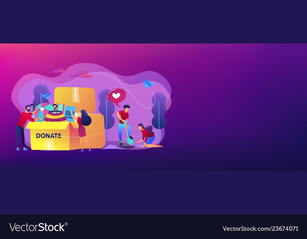 Concept banner header Royalty Free Vector Image