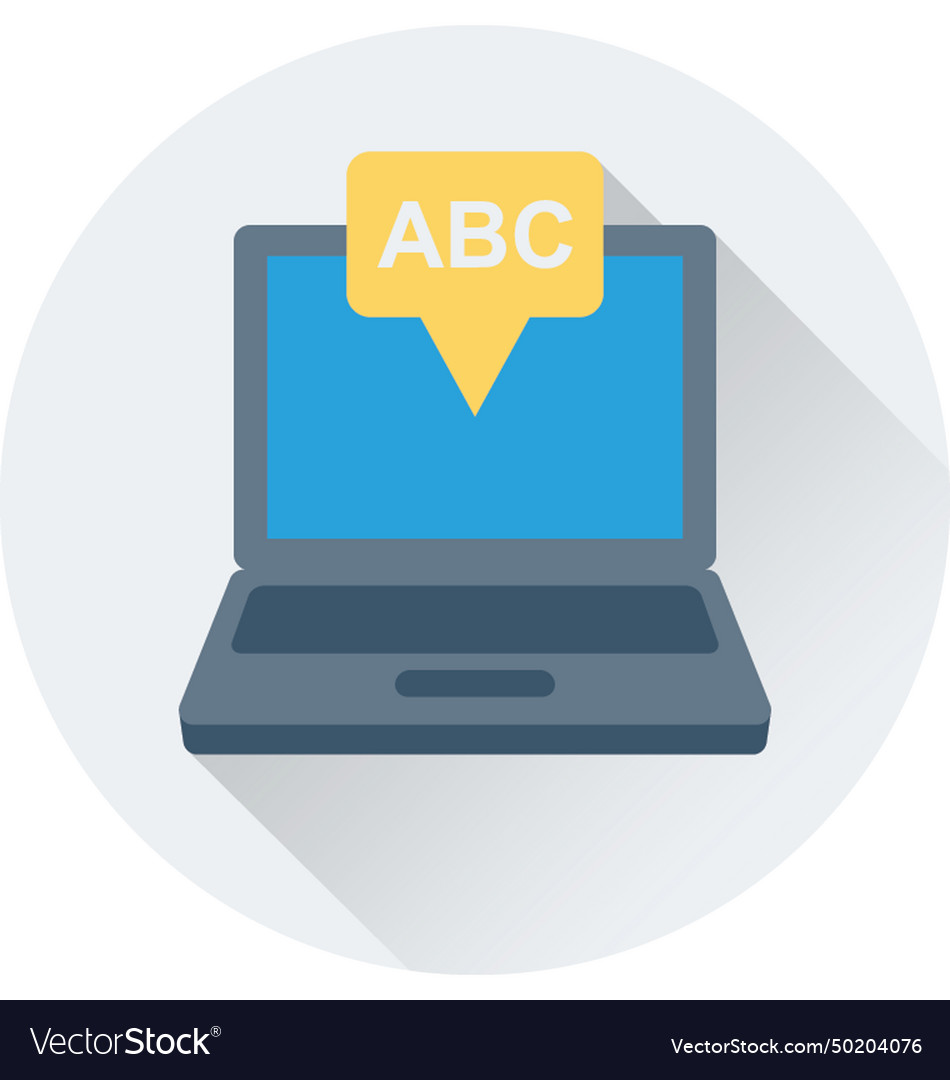 Abc icon Royalty Free Vector Image - VectorStock