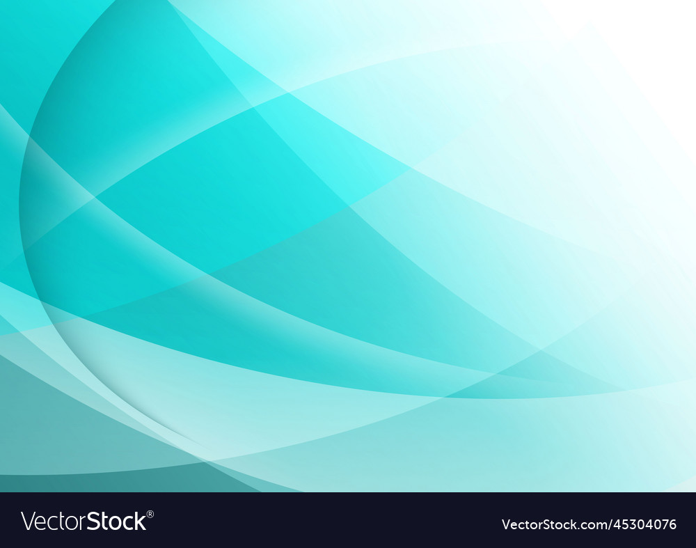 Abstract background green gradient curve Vector Image