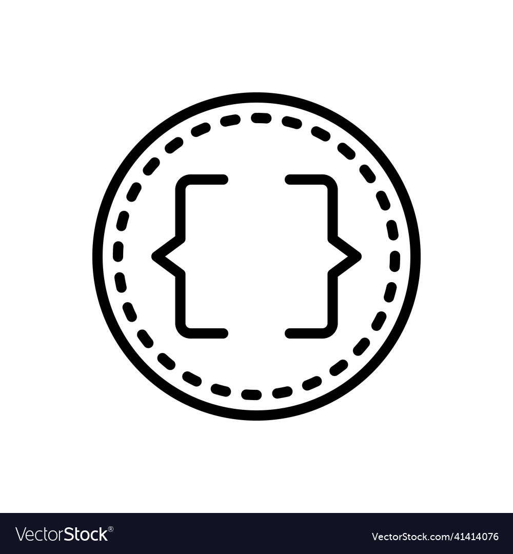 Bracket Royalty Free Vector Image - VectorStock