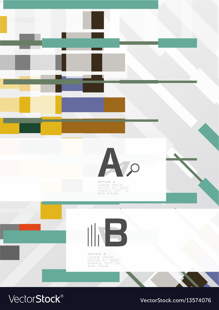 Colorful stripes abstract background Royalty Free Vector