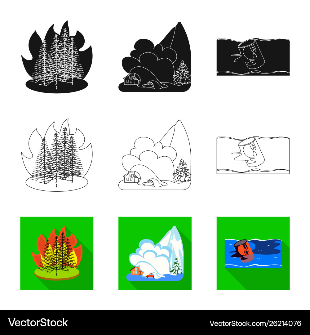 Design weather and distress logo set Royalty Free Vector