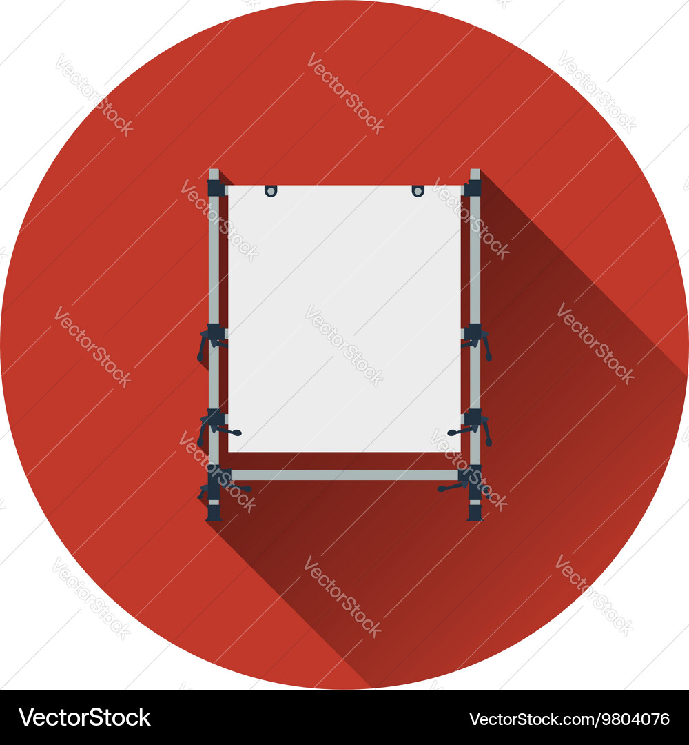 Icon of table for object photography Royalty Free Vector