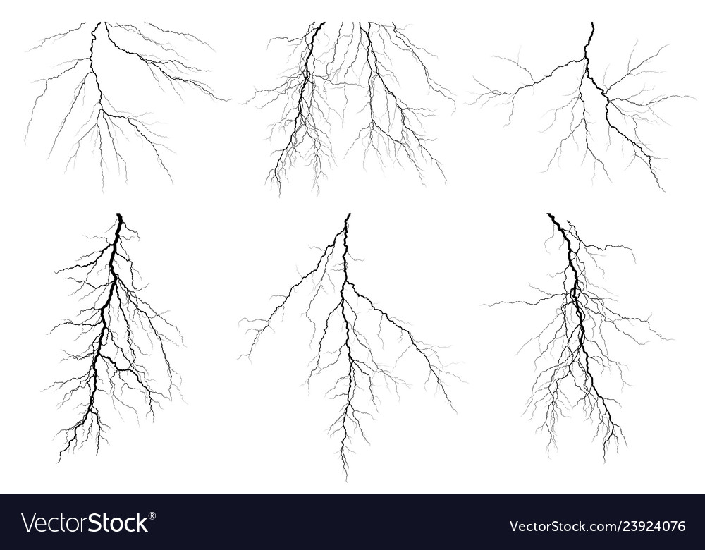 Lightning Royalty Free Vector Image - VectorStock