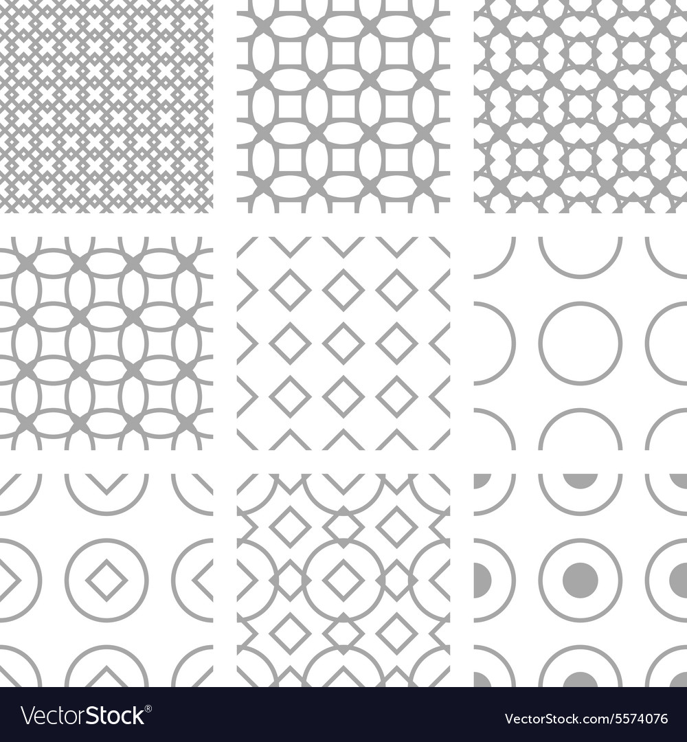 Simple geometric seamless pattern Royalty Free Vector Image